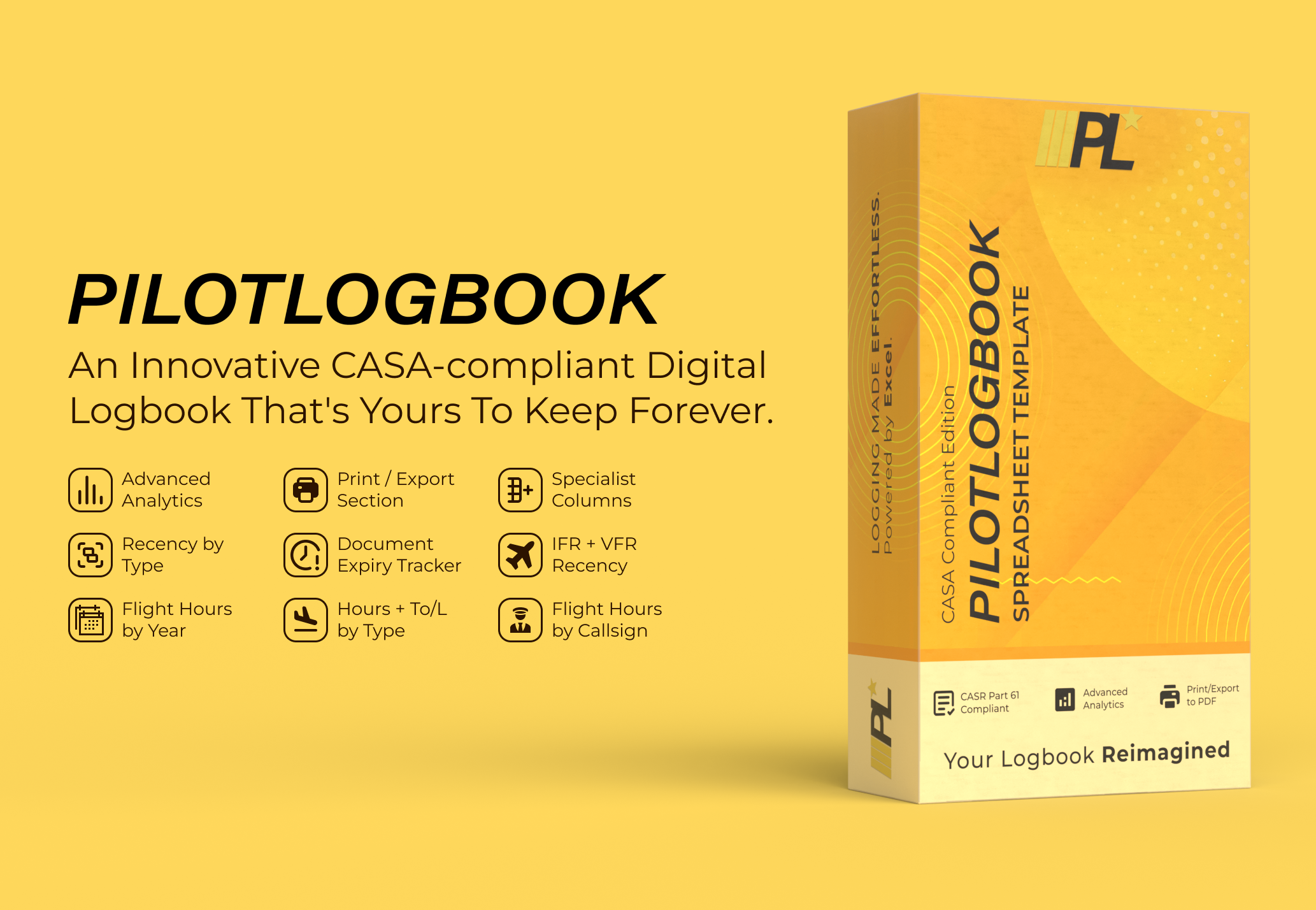 CASA Electronic Pilotlogbook – PILOTLOGBOOK